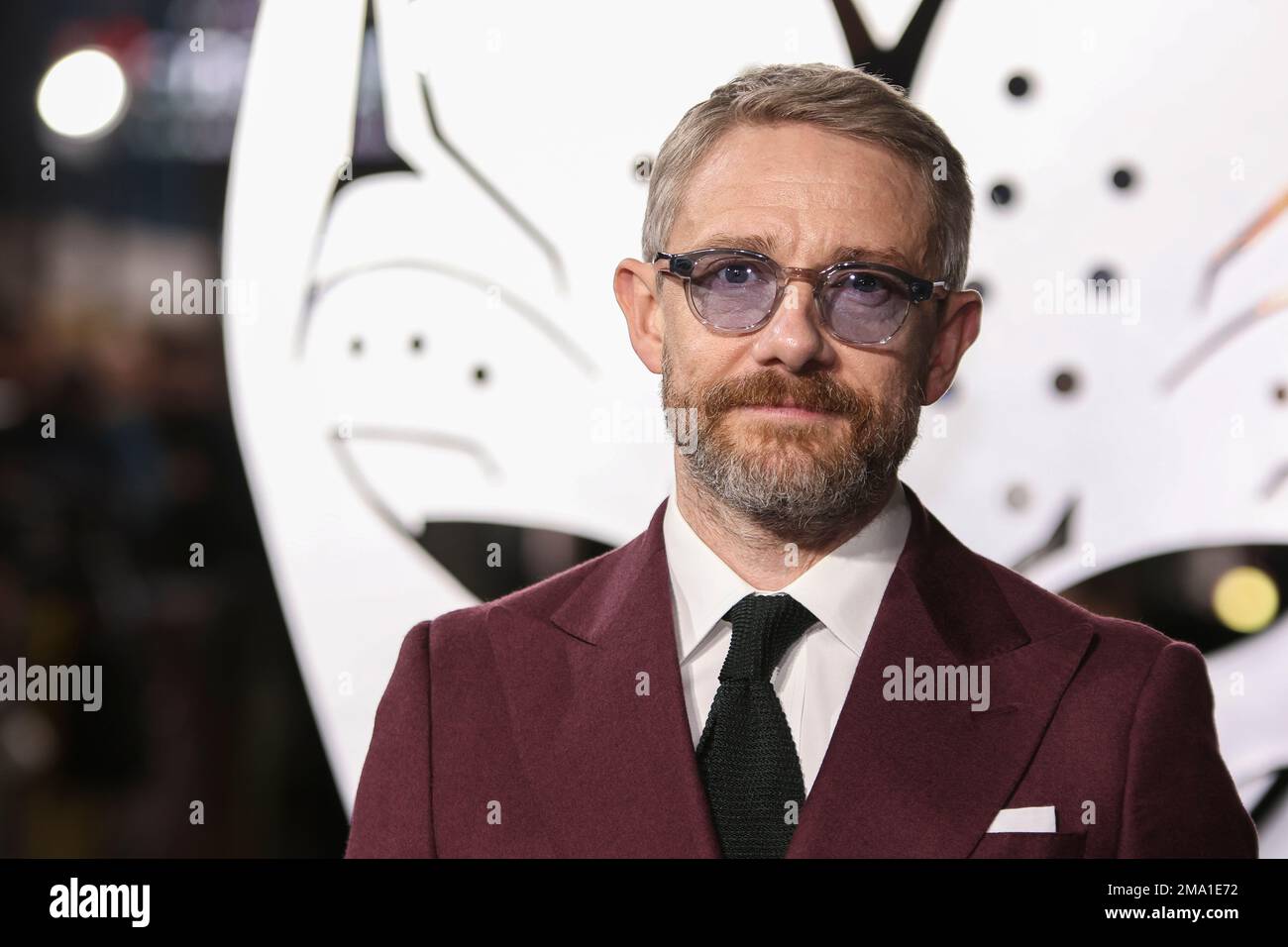Martin Freeman poses for photographers upon arrival for the premiere of ...