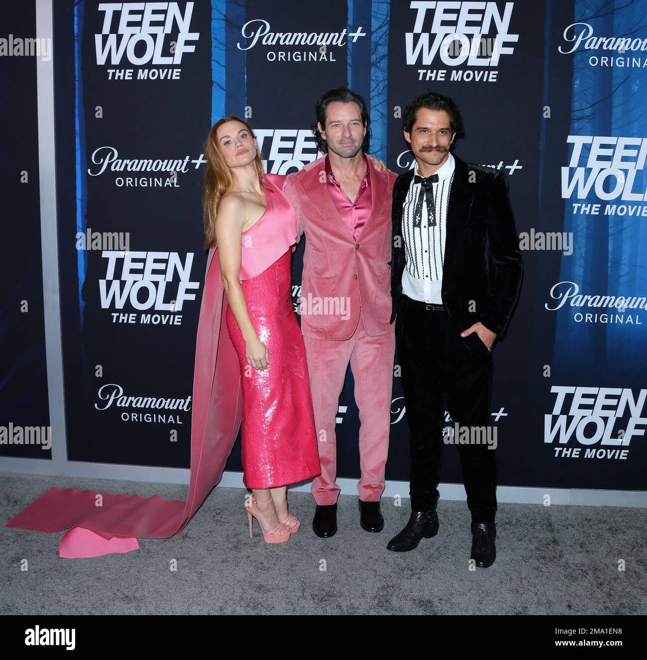 Ian Bohen, Holland Roden, Tyler Posey arrives at The Los Angeles red ...