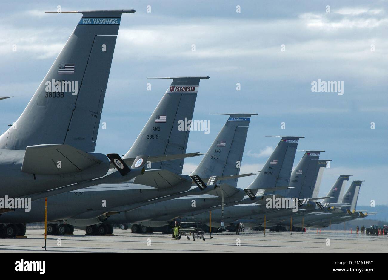 040611-F-3488S-002. [Complete] Scene Caption: Tail markings on Air ...