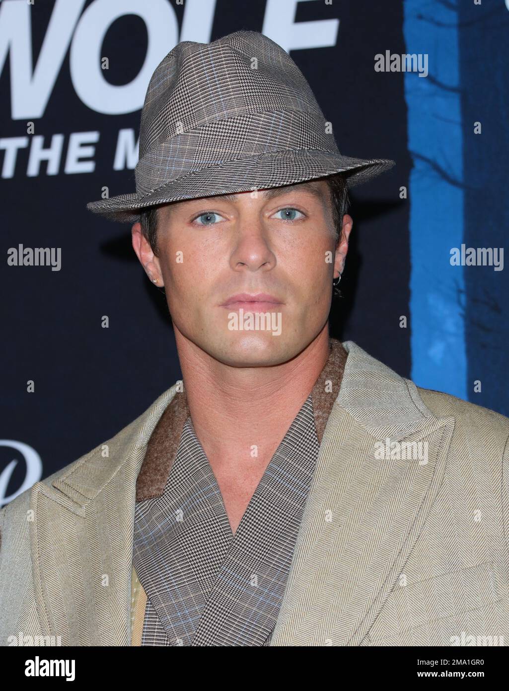 Colton Haynes arrives at The Los Angeles red carpet premiere for TEEN WOLF: THE MOVIE held at ...