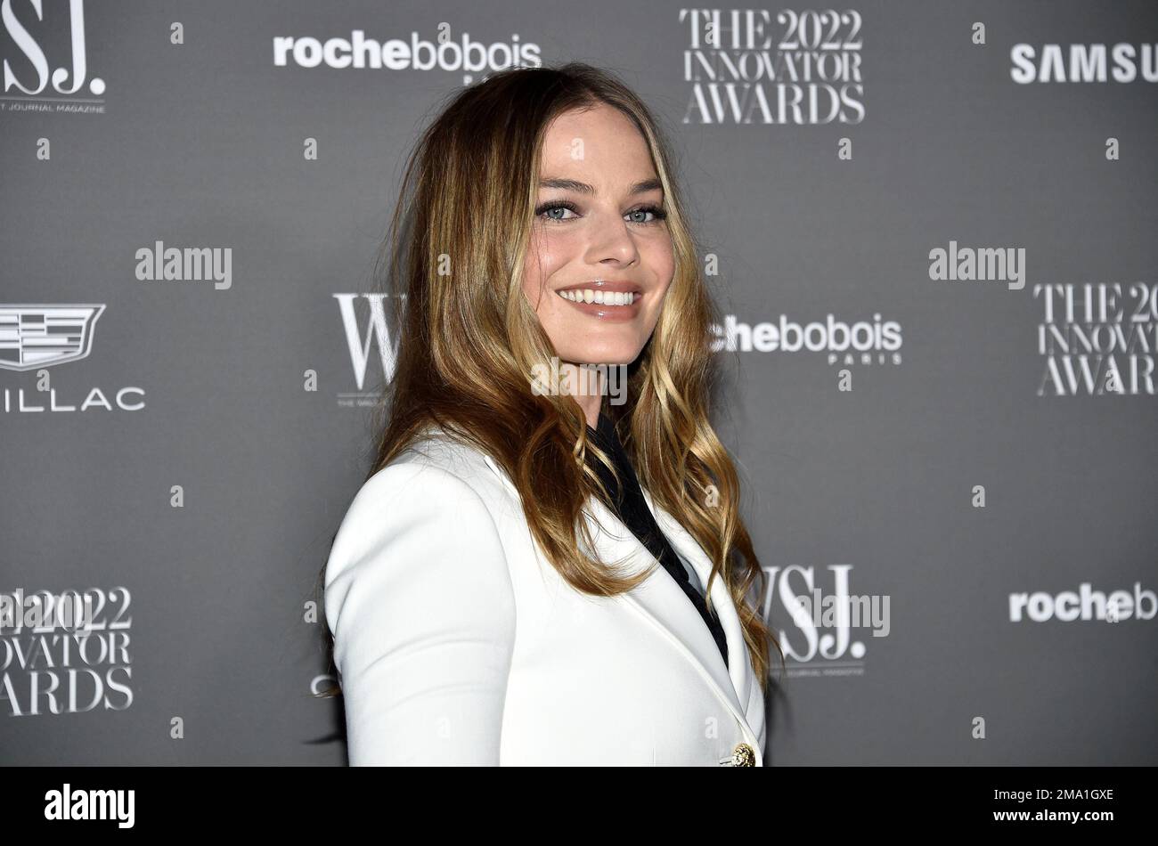 Margot Robbie attends the WSJ. Magazine 2022 Innovator Awards at The ...