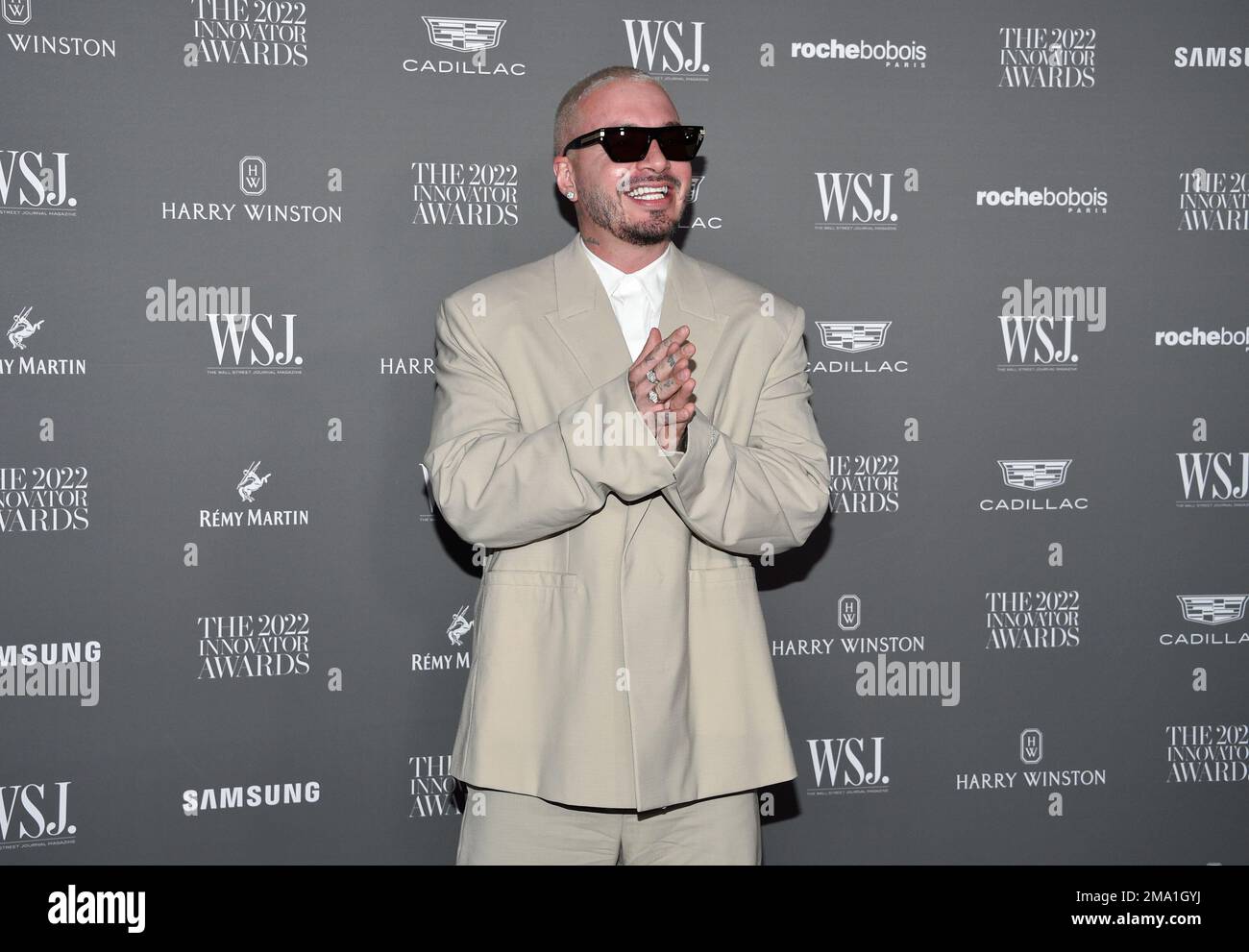 J Balvin attends the WSJ. Magazine 2022 Innovator Awards at The Museum ...