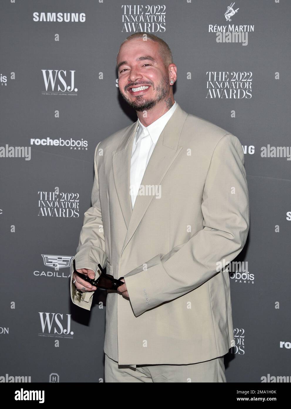 J Balvin attends the WSJ. Magazine 2022 Innovator Awards at The Museum ...