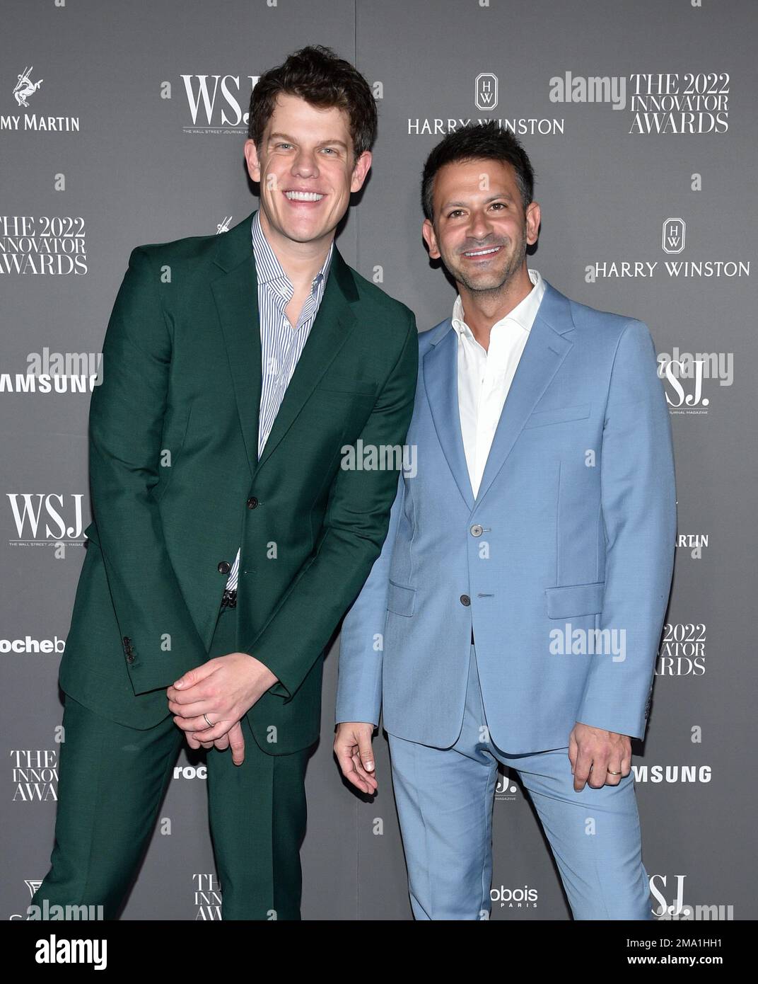 Wes Gordon, left, and Paul Arnhold attend the WSJ. Magazine 2022 ...