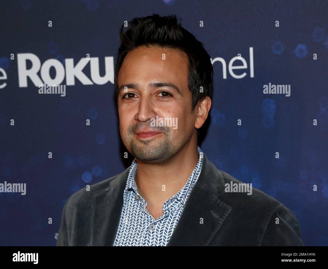 Actor and composer Lin-Manuel Miranda attends the premiere of "Weird: The Al Yankovic Story" at ...