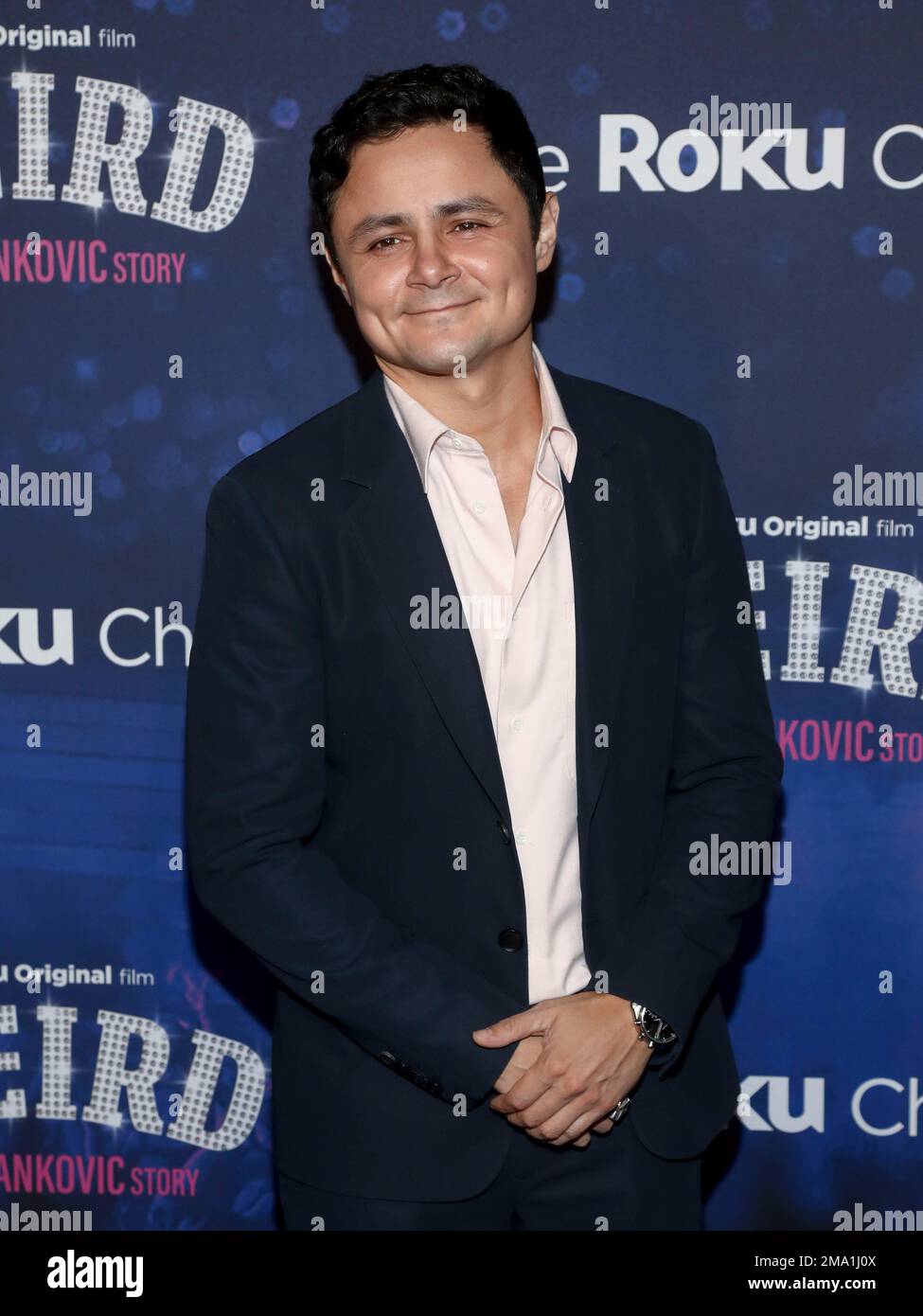 Actor Arturo Castro attends the premiere of "Weird: The Al Yankovic ...