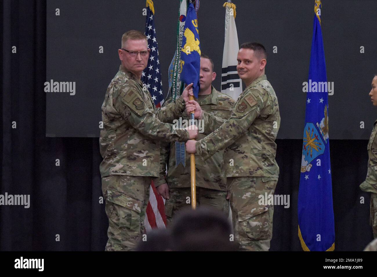 Maj. Benjamin Abshire, former 51st Maintenance Squadron commander ...