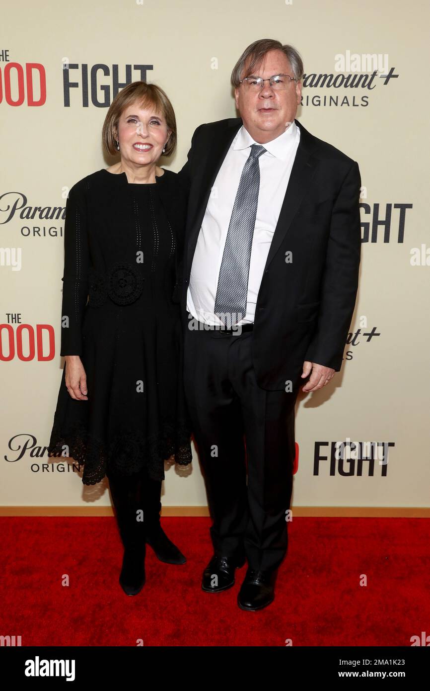 Series creators and producers Michelle King, left, and Robert King ...