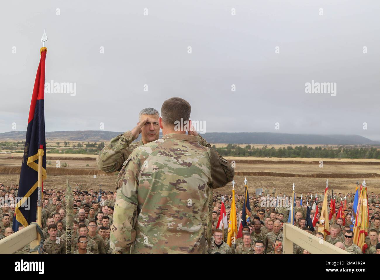 Command Sgt. Maj. Adam Nash, senior enlisted leader, 4th Infantry ...