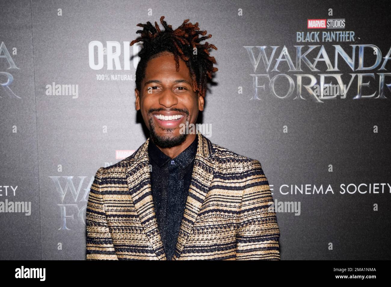 Jon Batiste attends a "Black Panther: Wakanda Forever" screening at AMC ...