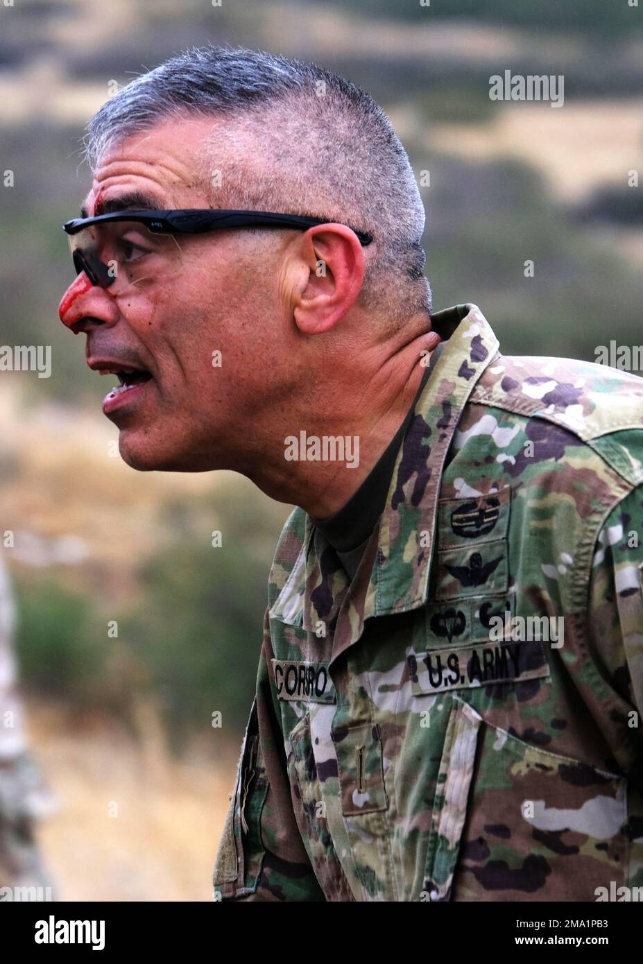 A Soldier with 4th Combat Aviation Brigade, 4th Infantry Division ...
