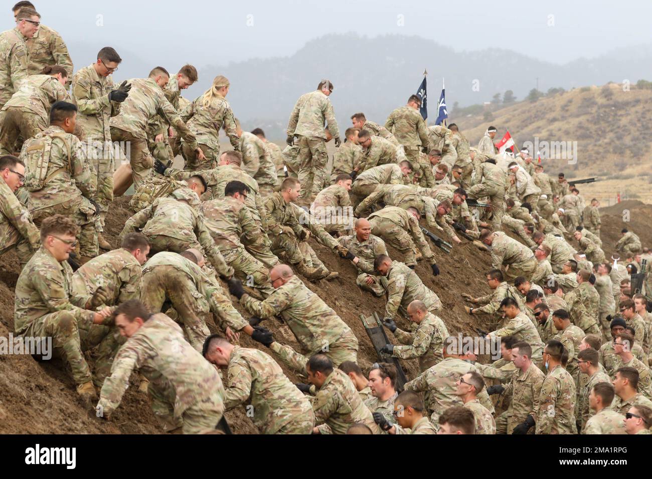 Soldiers assigned to the 4th Infantry Division and Fort Carson battle ...