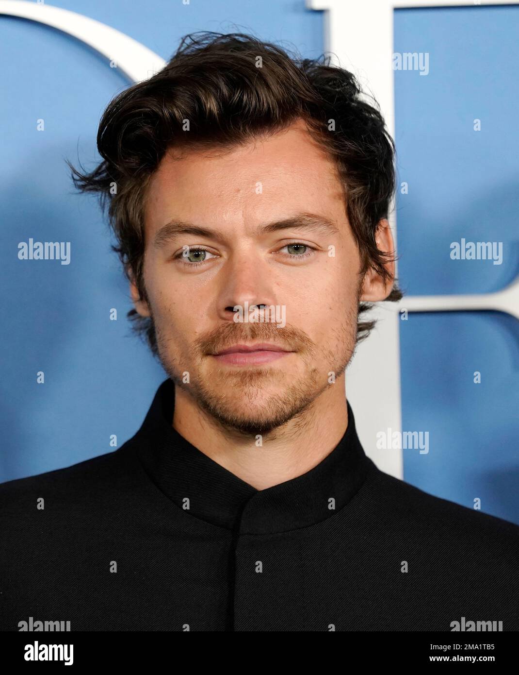 Harry Styles poses at the Los Angeles premiere of the film "My ...