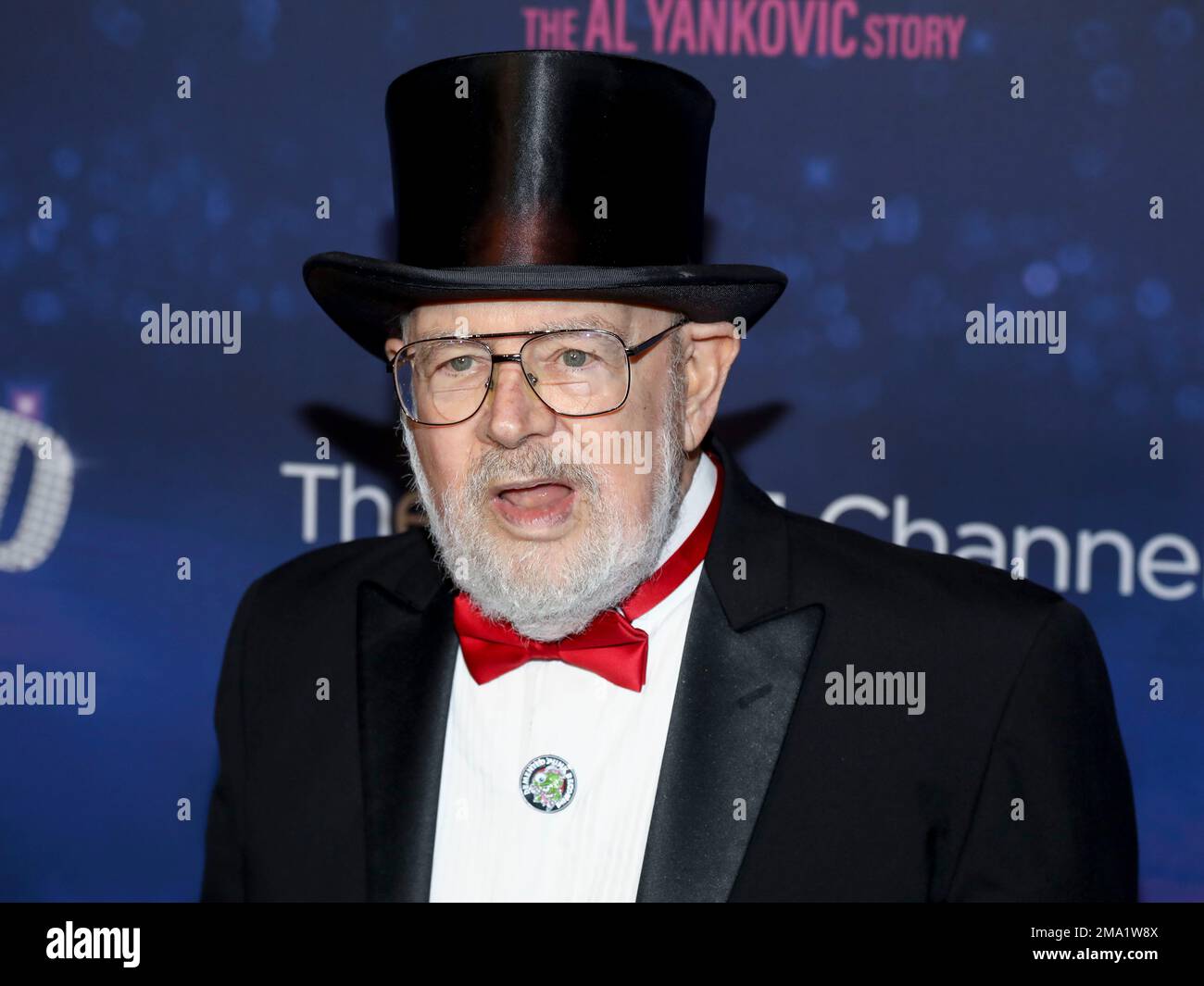 Barry Hansen attends the premiere of "Weird: The Al Yankovic Story" at ...
