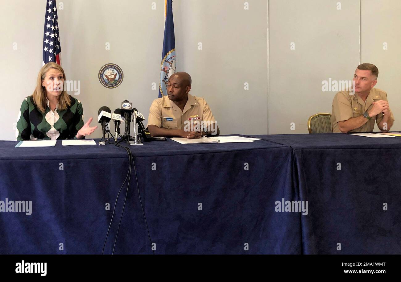 Meredith Berger, assistant secretary of the Navy for energy, installations and environment ...