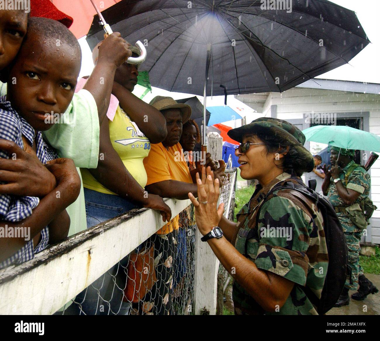 040628-F-6335P-200. Base: Mahaicony Country: Guyana (GUY) Scene Major ...