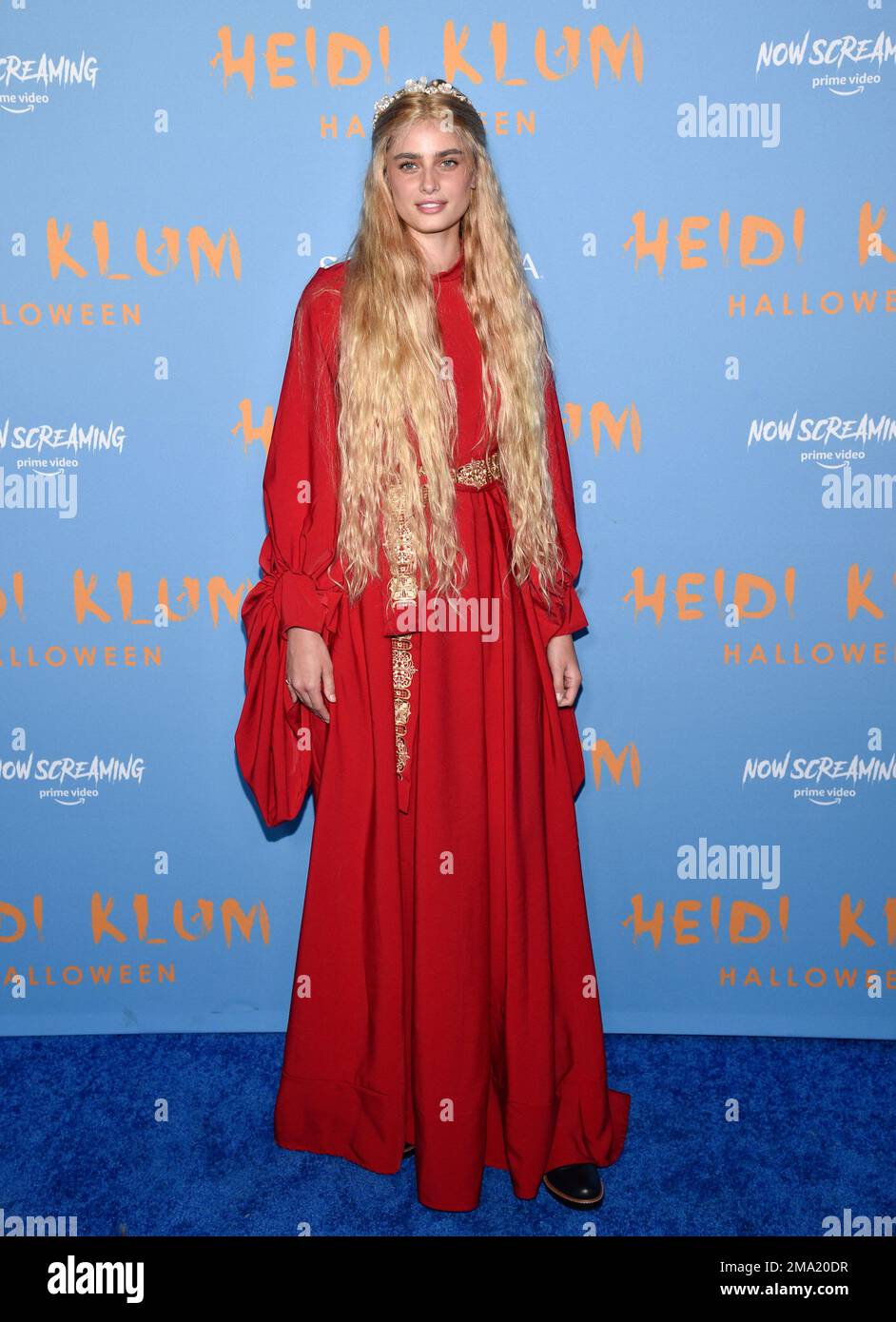 Taylor Hill attends Heidi Klum's annual Halloween party at Sake No Hana ...