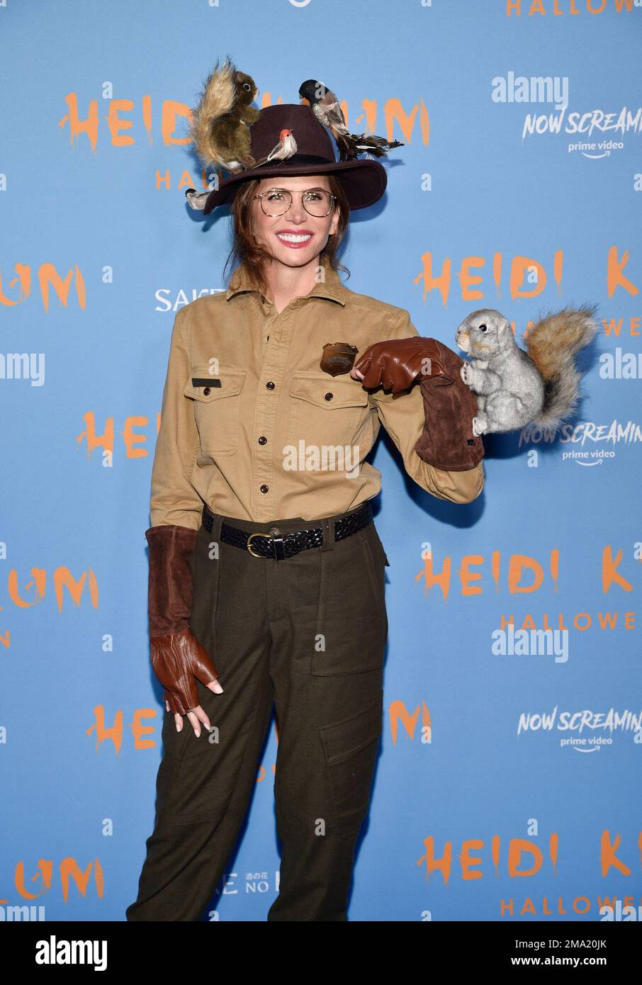 Desiree Gruber attends Heidi Klum's annual Halloween party at Sake No ...