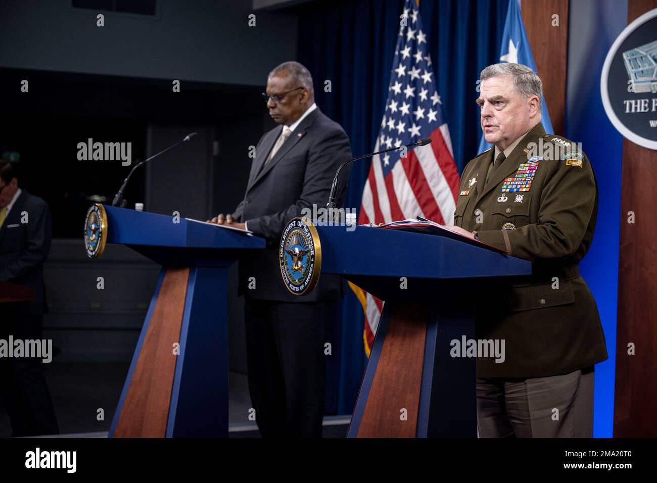Secretary of Defense Lloyd J. Austin III and Chairman of the Joint ...