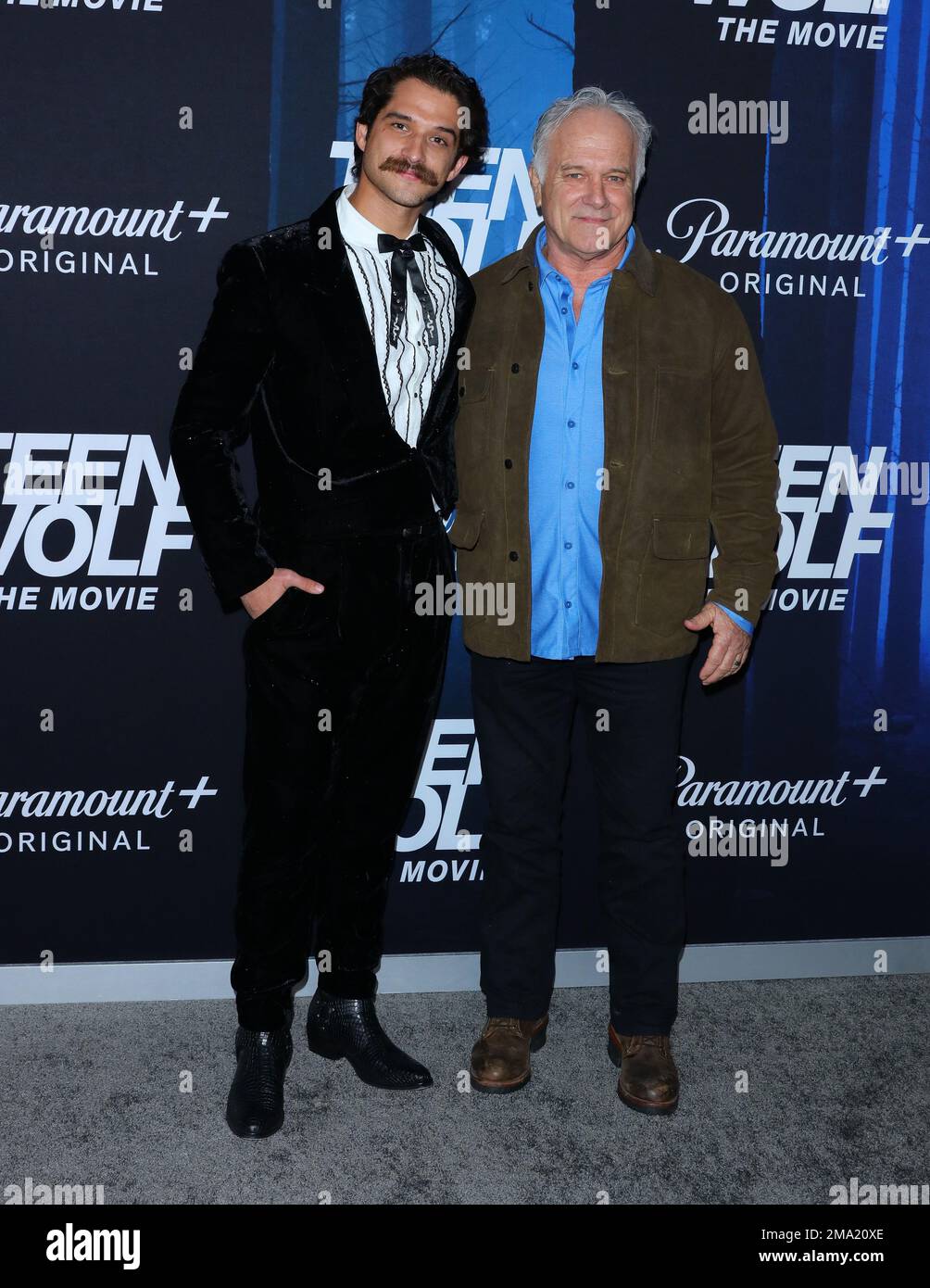 Tyler Posey, John Posey arrives at The Los Angeles red carpet premiere ...