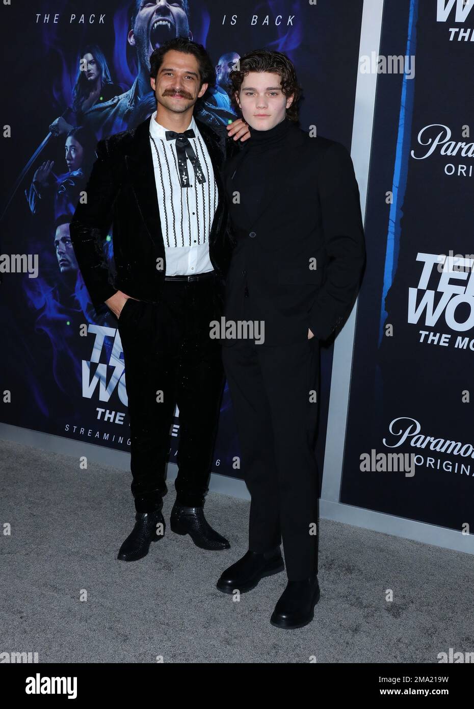 Vince Mattis, Tyler Posey arrives at The Los Angeles red carpet ...