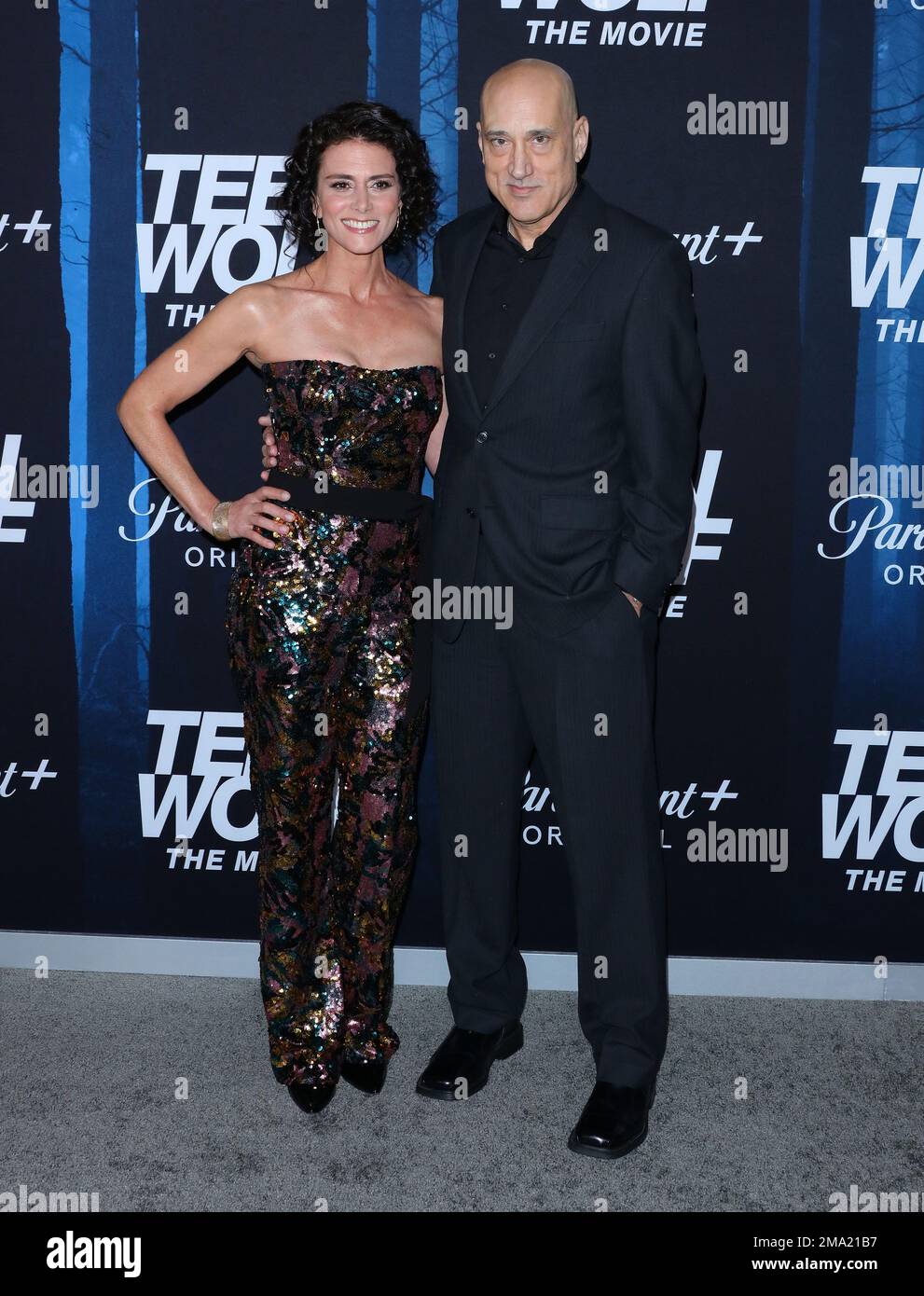 Los Angeles, USA. 18th Jan, 2023. Melissa Ponzio, Kenny Alfonso arrives ...