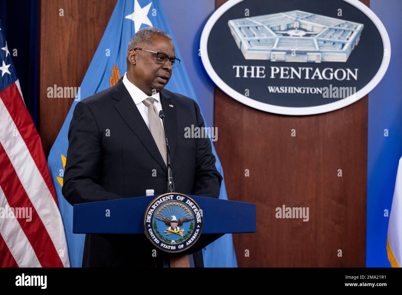 Secretary of Defense Lloyd J. Austin III and Chairman of the Joint ...