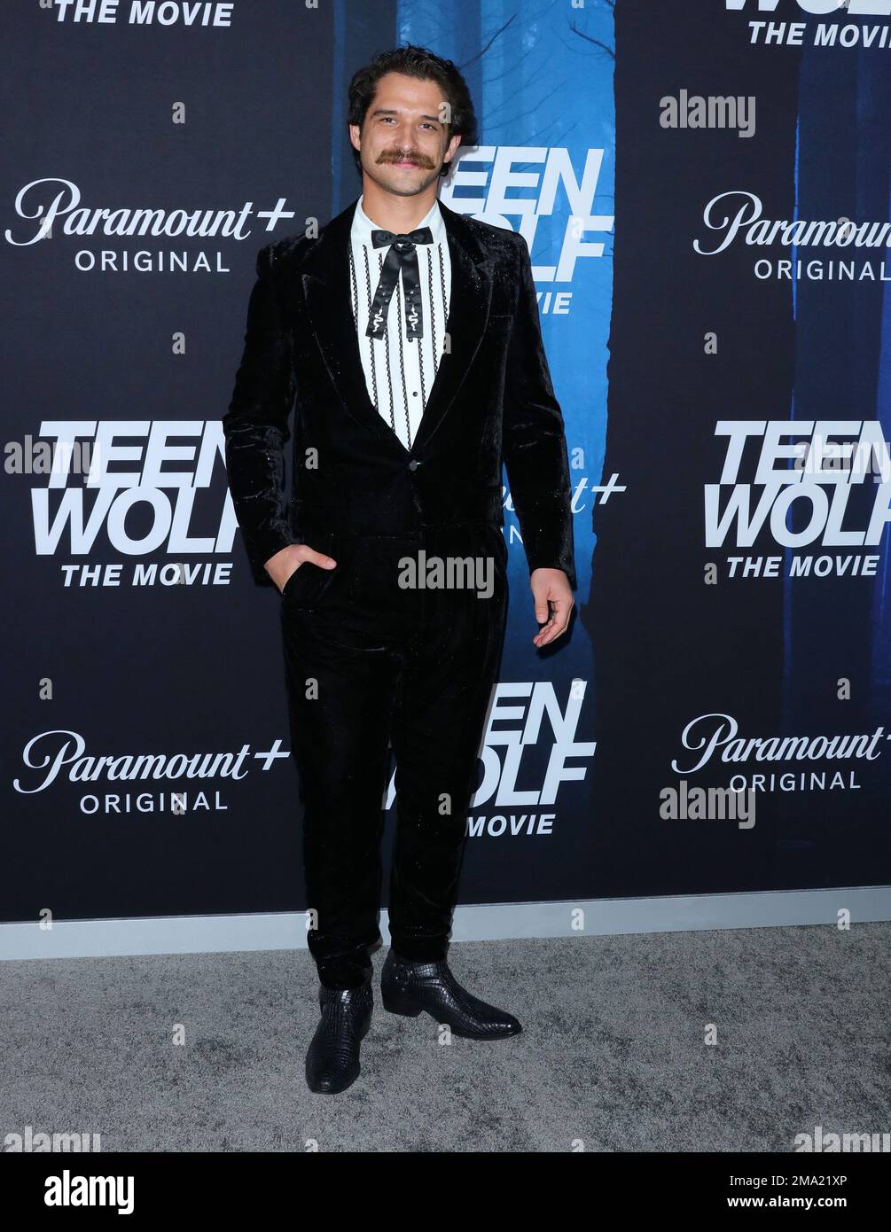 Tyler Posey arrives at The Los Angeles red carpet premiere for TEEN ...