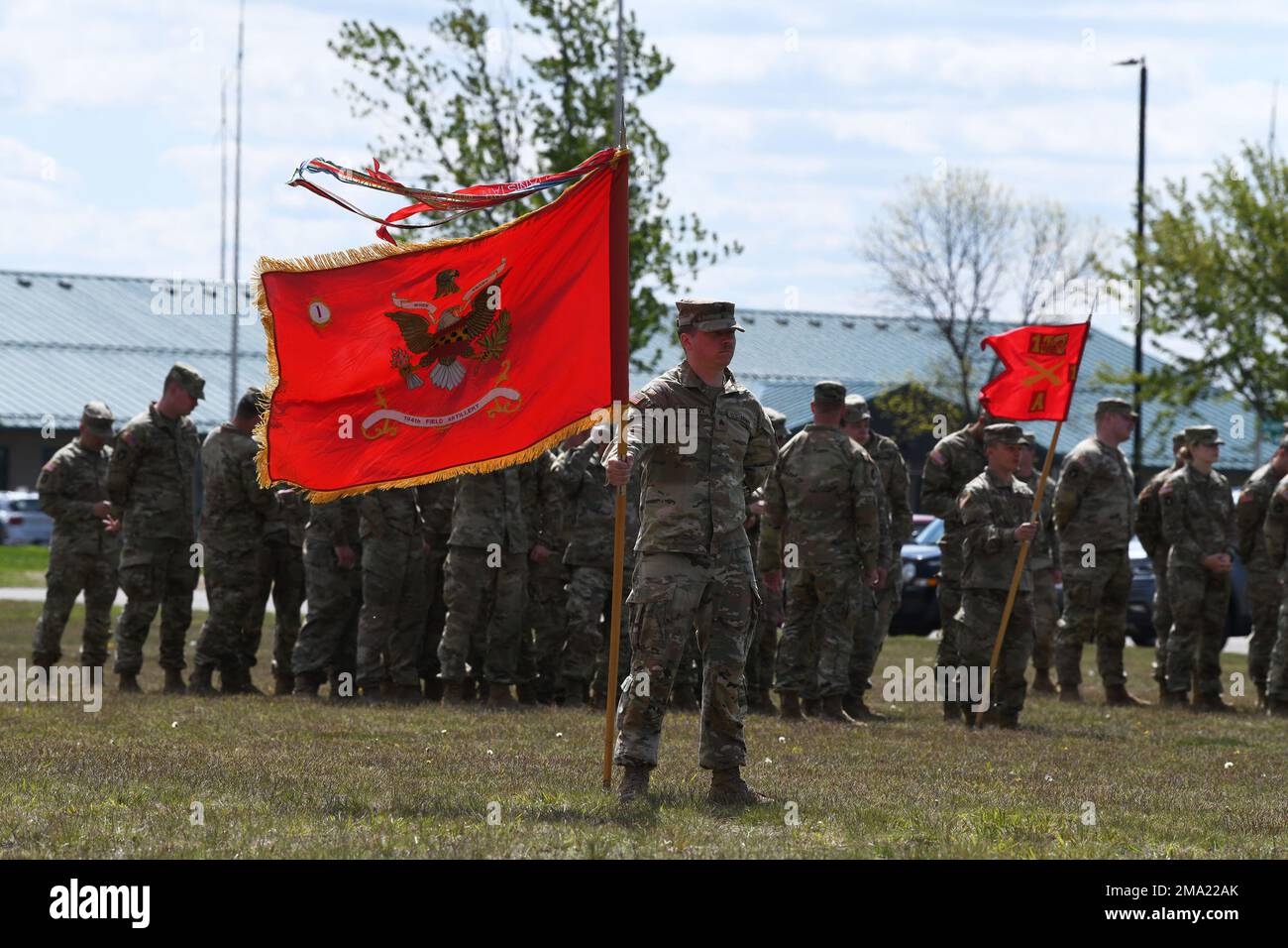 Artillery Soldiers of the Iowa National Guard’s 1st Batl. – 194ths ...