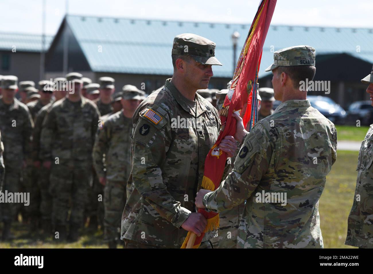Artillery Soldiers of the Iowa National Guard’s 1st Batl. – 194ths ...