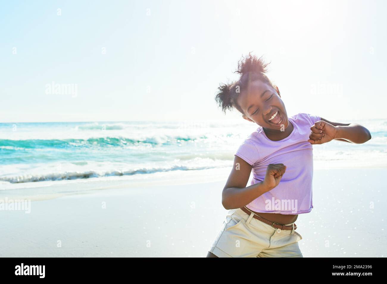 Black african girl dancing in hi-res stock photography and images - Alamy