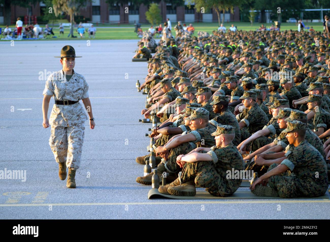 Usmc parris island hi-res stock photography and images - Alamy