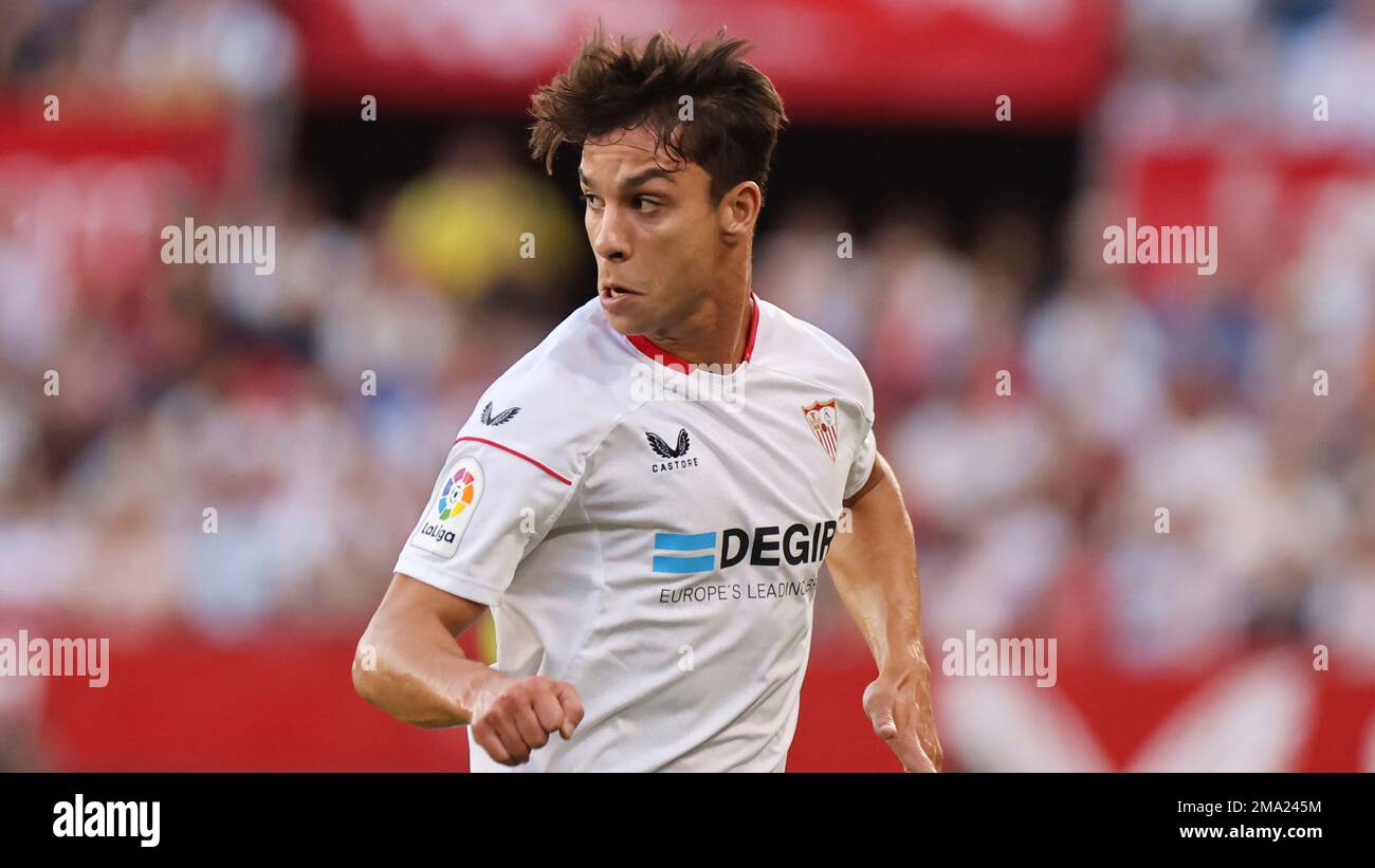 Sevilla's Oliver Torres during a Spanish La Liga soccer match between ...