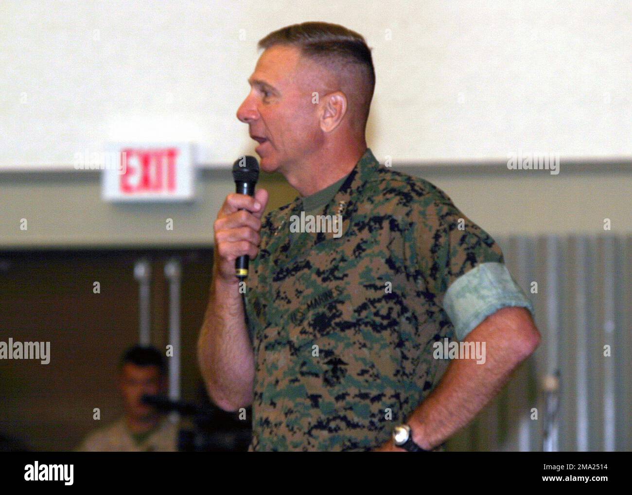US Marine Corps (USMC) General (GEN) Michael W. Hagee, Commandant of ...