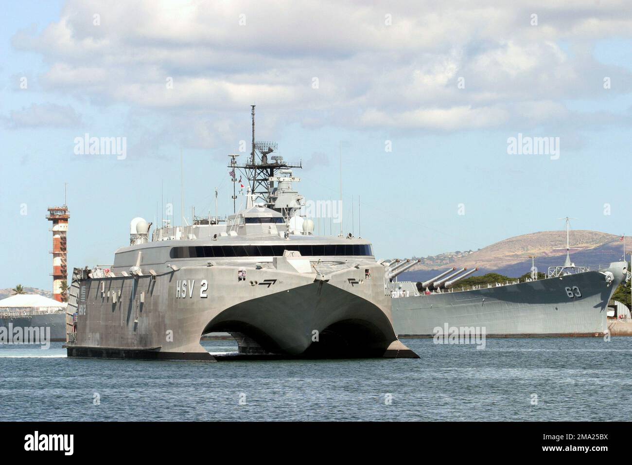 040707-N-3228G-002. [Complete] Scene Caption: Bow on view of the US ...