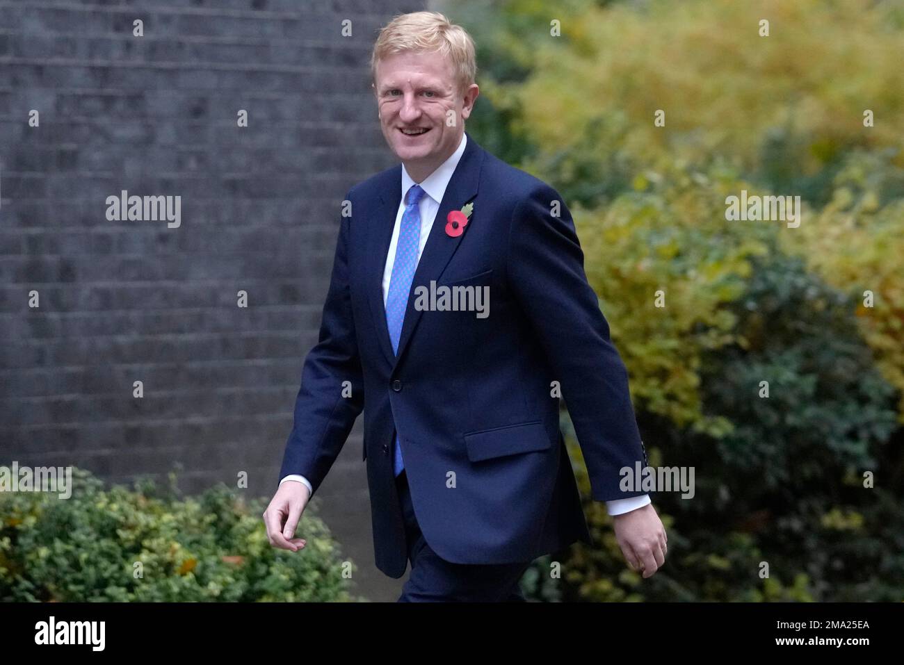 Britain's Chancellor of the Duchy of Lancaster Oliver Dowden arrives in ...