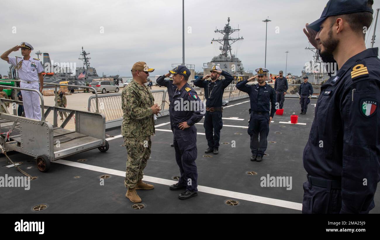 220523-N-EH998-1108 NAVAL STATION NORFOLK (May 23, 2022) Rear Adm ...