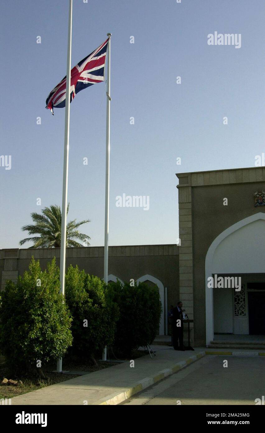 British embassy baghdad hi-res stock photography and images - Alamy
