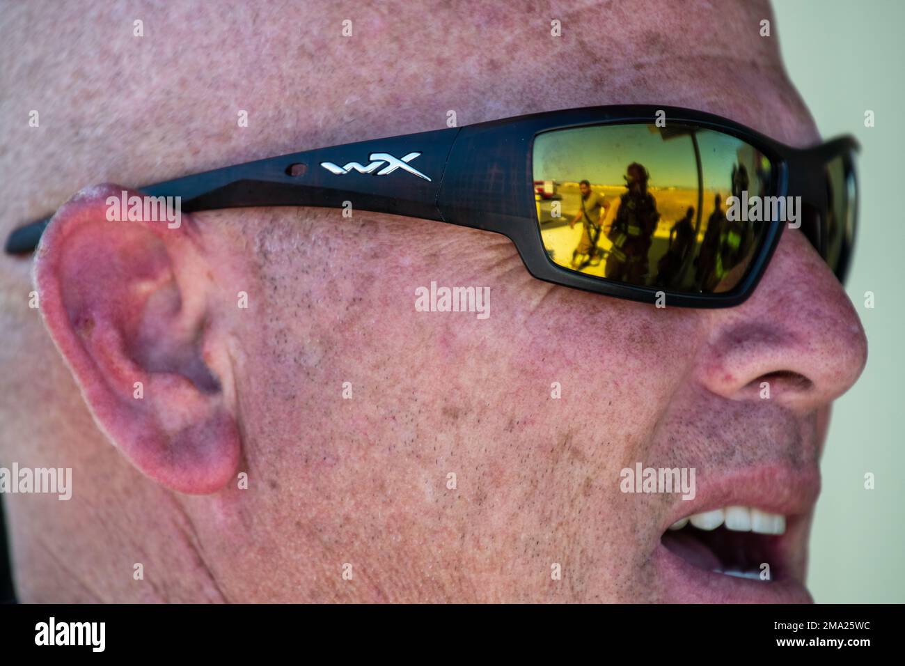Don Richert, 60th Civil Engineer Squadron fire protection assistant ...
