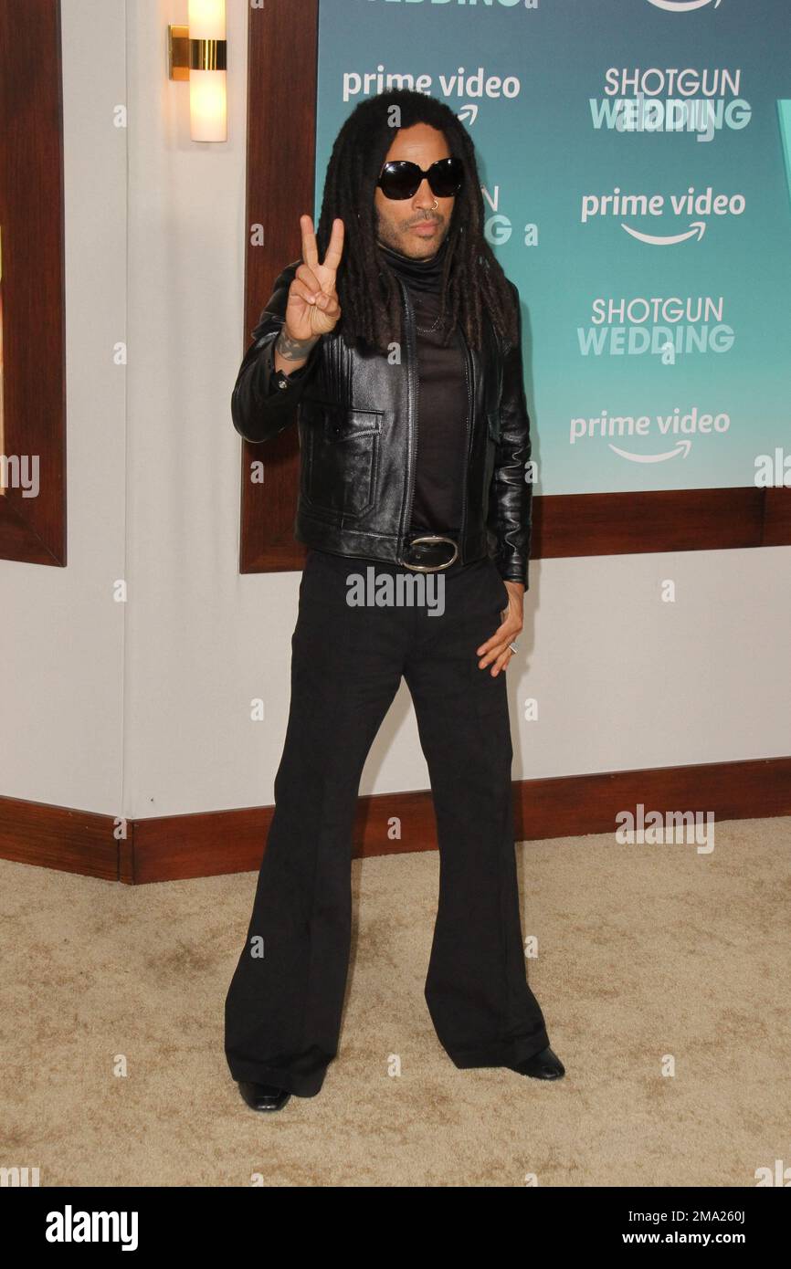 Los Angeles, USA. 18th Jan, 2023. Lenny Kravitz at "Shotgun Wedding ...