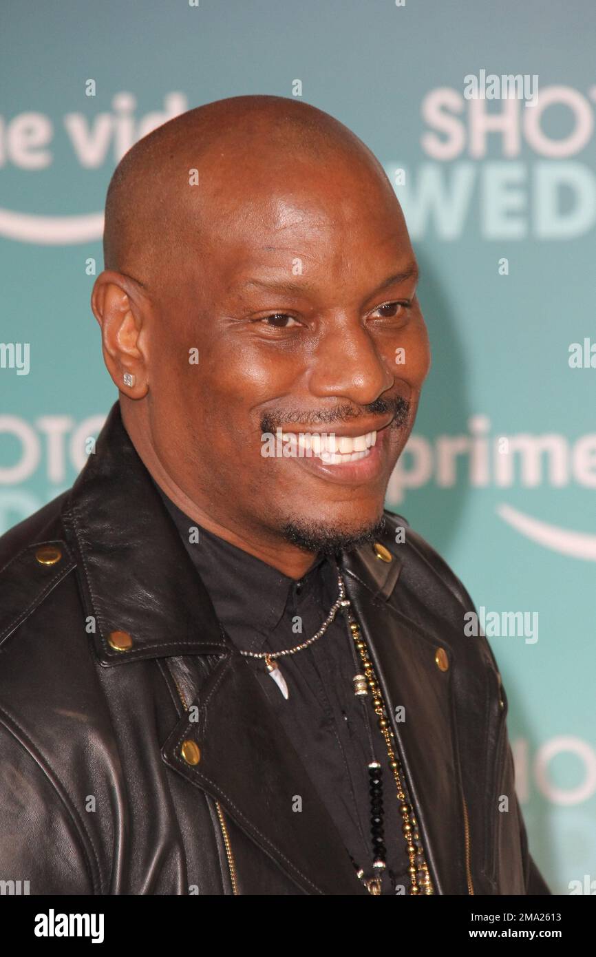 Los Angeles, USA. 18th Jan, 2023. Tyrese Gibson at "Shotgun Wedding ...