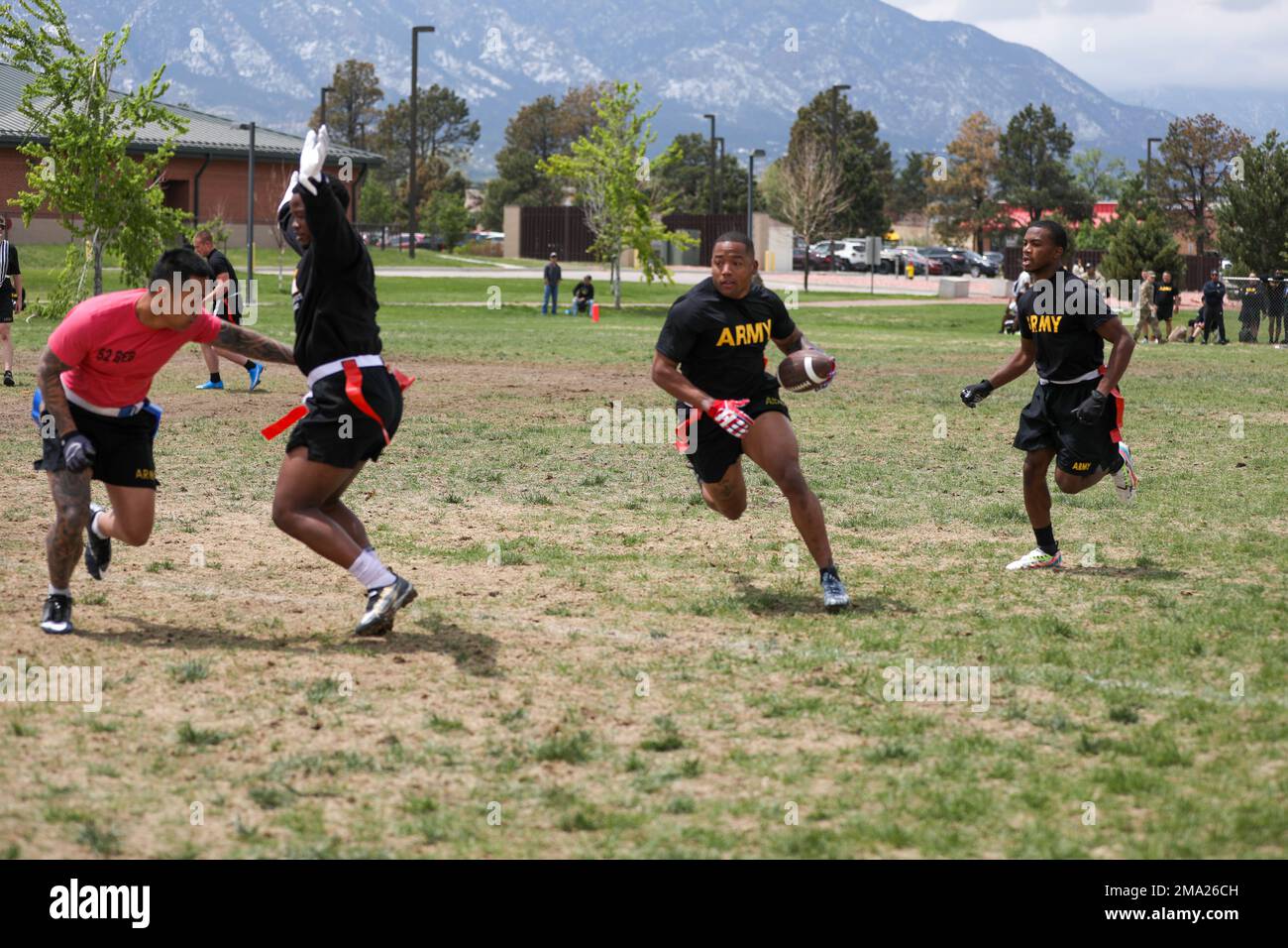 1st Lt. Tre Anderson, an infantry officer, assigned to the 4th ...