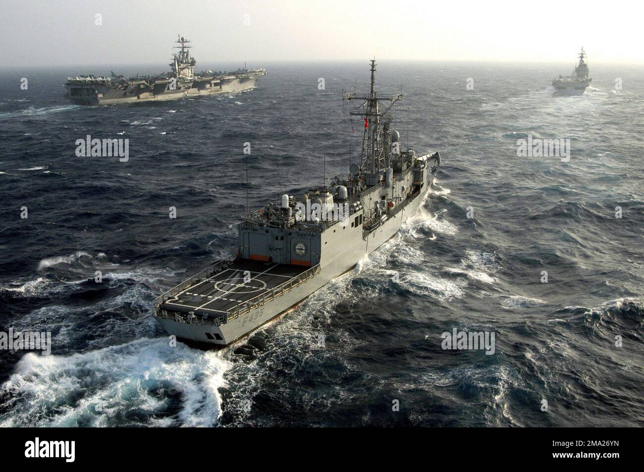 The Turkish Navy, OLIVER HAZARD PERRY CLASS: Frigate, GEDIZ (F 495) ex ...