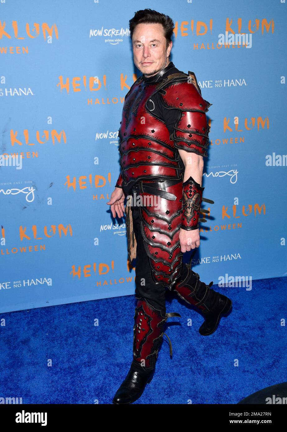 Elon Musk attends Heidi Klum's 21st annual Halloween party at Sake No ... Elon Musk attends Heidi Klum's 21st annual Halloween party at Sake No ...