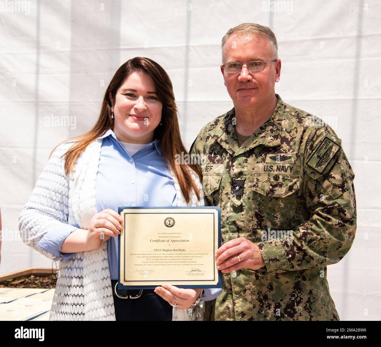YOKOSUKA, Japan (May 23, 2022) – Rear Adm. Richard Seif, commander ...