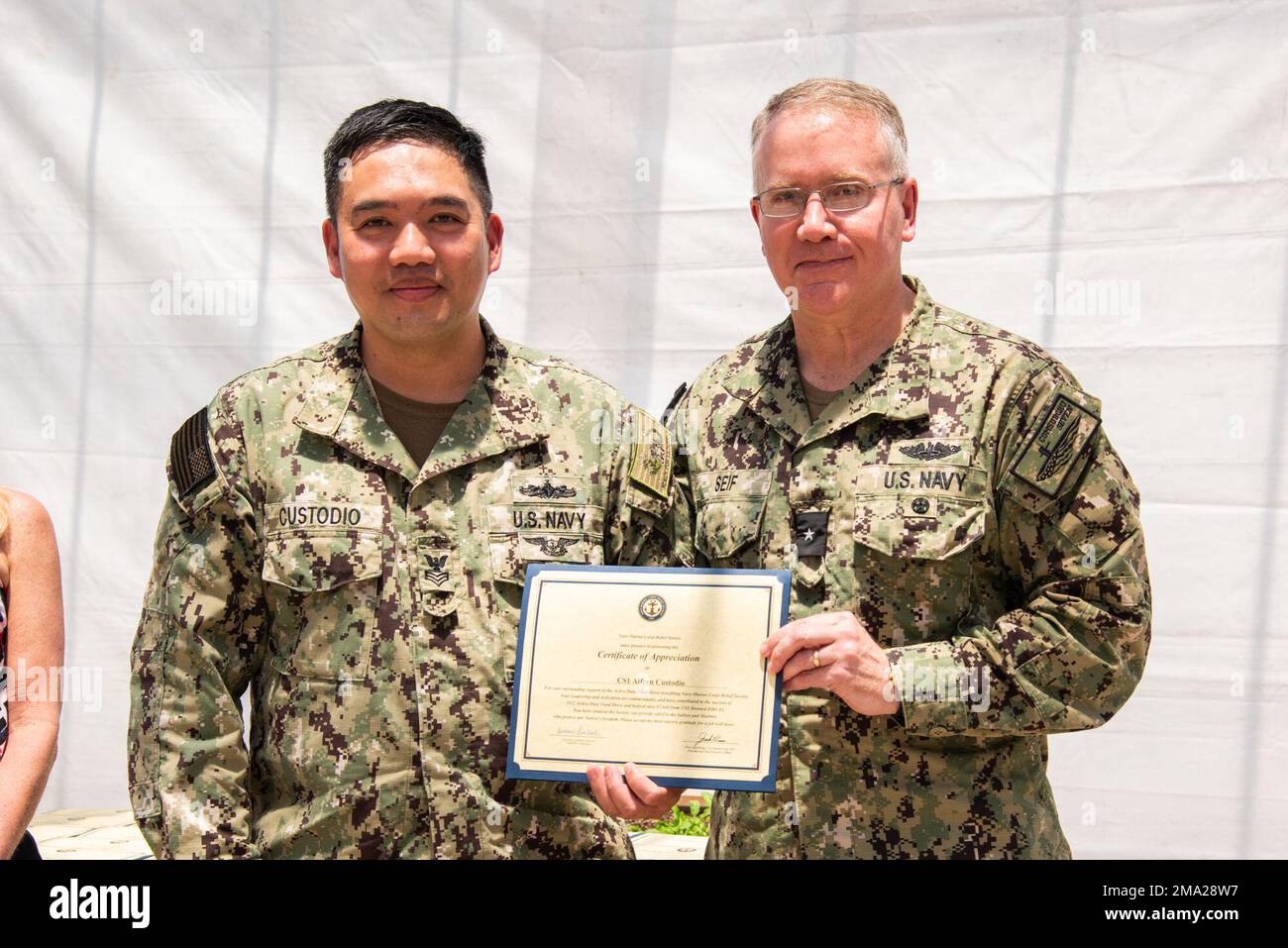 YOKOSUKA, Japan (May 23, 2022) – Rear Adm. Richard Seif, commander ...