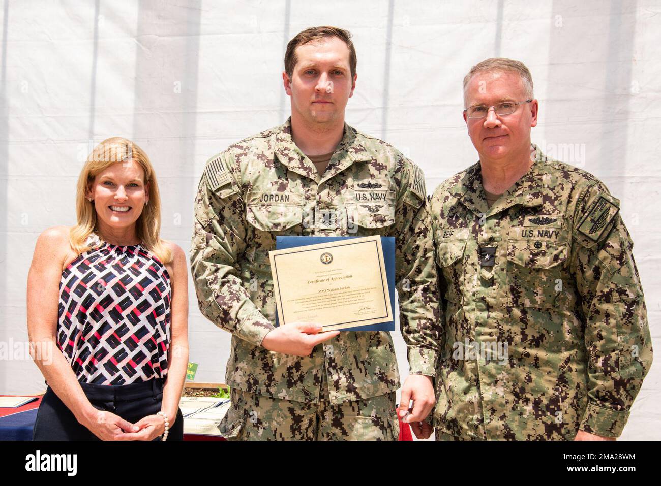 YOKOSUKA, Japan (May 23, 2022) – Rear Adm. Richard Seif, commander ...