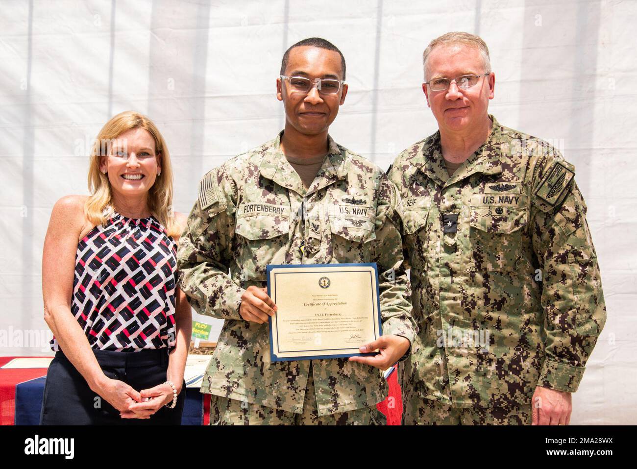 YOKOSUKA, Japan (May 23, 2022) – Rear Adm. Richard Seif, commander ...