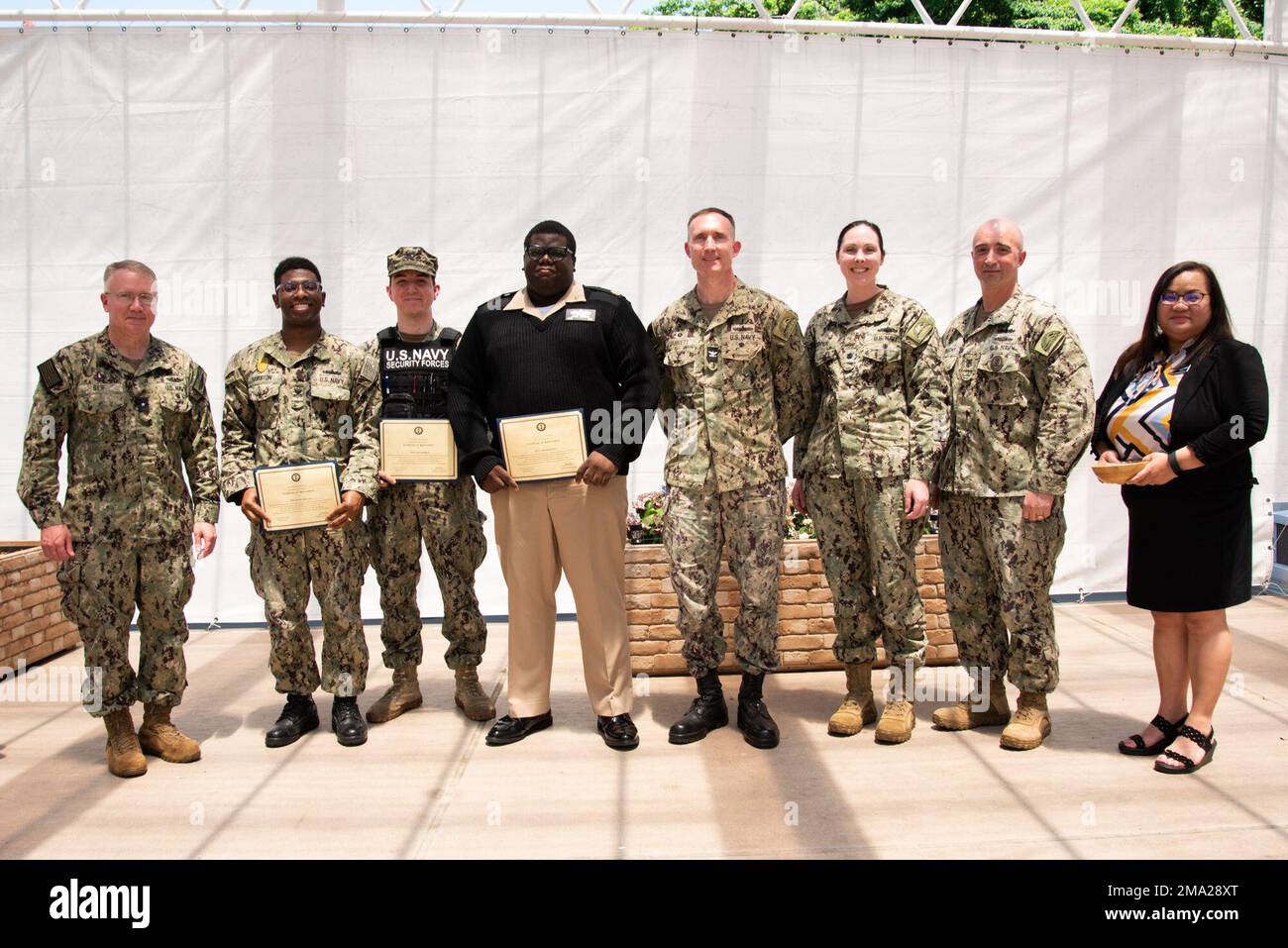 YOKOSUKA, Japan (May 23, 2022) – Rear Adm. Richard Seif, commander ...