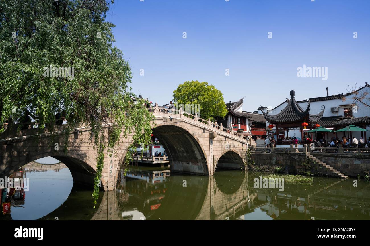 Shanghai qibao ancient town Stock Photo - Alamy